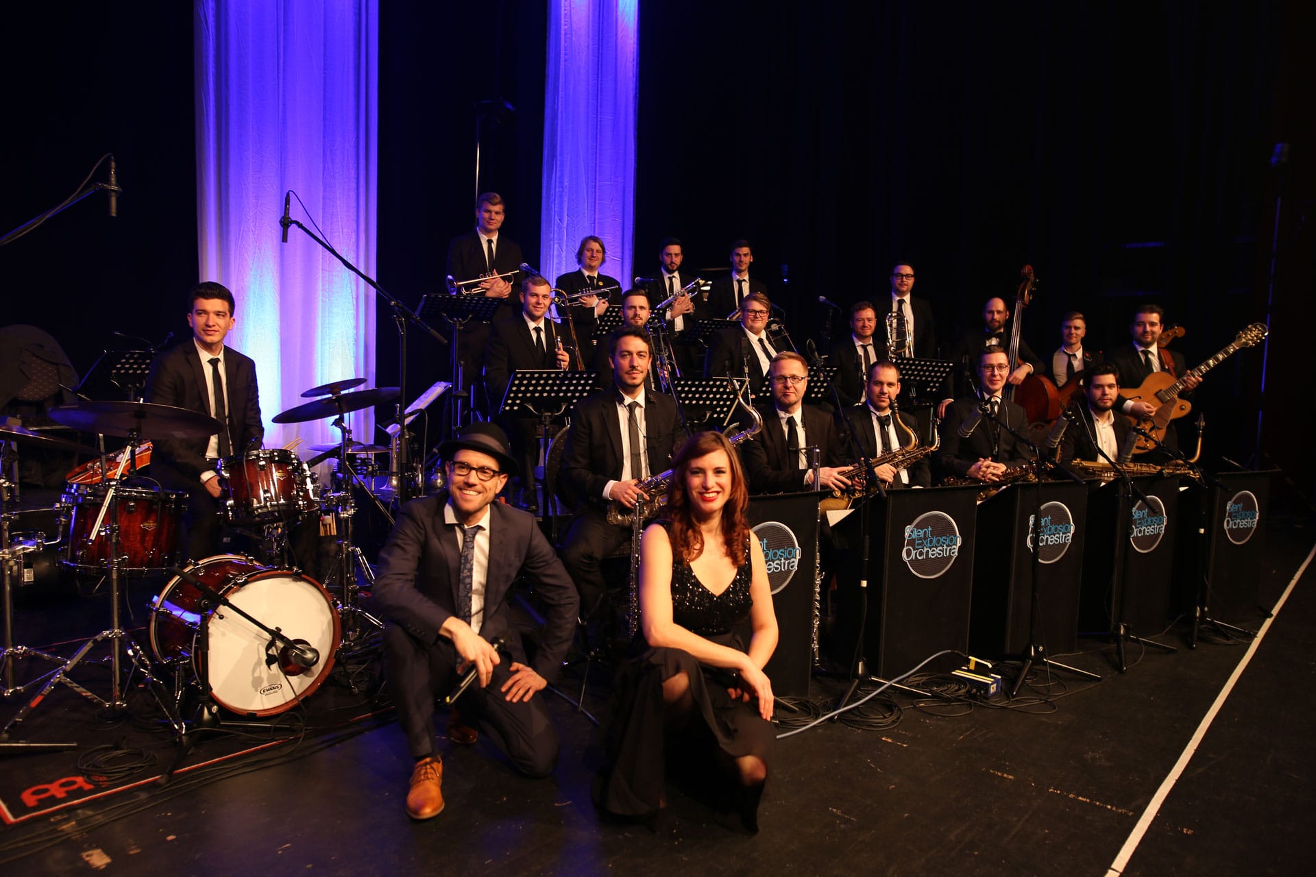 Zeltpalast Merzig: Silent Explosion Orchestra feat. Ian Shaw - SIMsKultur